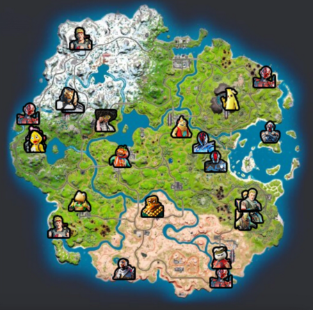 Fortnite NPC Locations: Where to Find All Characters in Season 2 ...