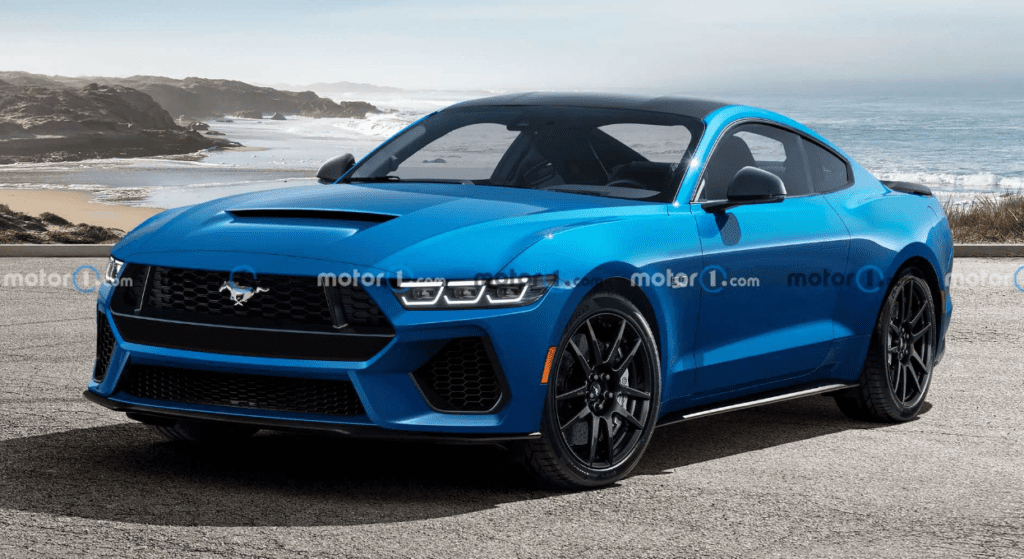 Ford Mustang 2024 First Photos Revealed by Incredible 3D Rendering ...
